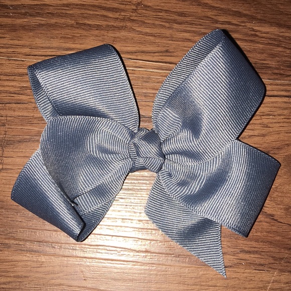 Doe’s Bows | Accessories | Dark Grey Hair Bow | Poshmark